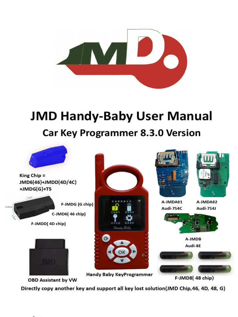JMD Handy-Baby User Manual and Key Programmer Guide | PDF | Device ...