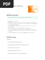 Intensive Phonetic Sentence Practice | PDF