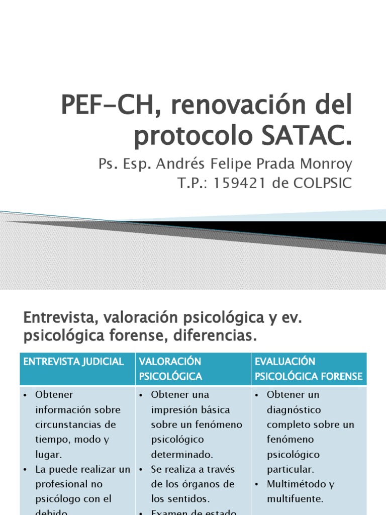 Presentación SATAC 2 | PDF | Las emociones | Sicología