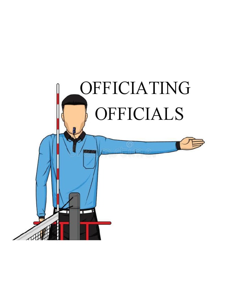 Officiating | Download Free PDF | Referee | Volleyball