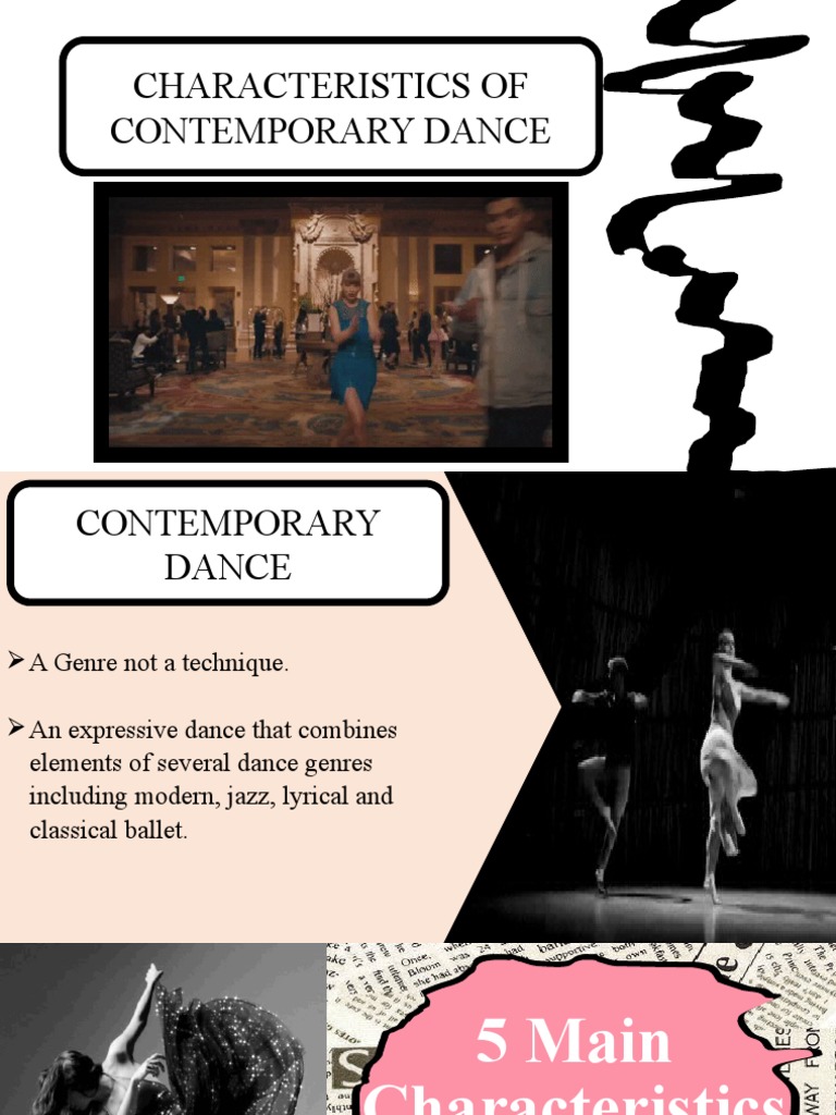 Characteristics of Contemporary Dance | PDF | Art