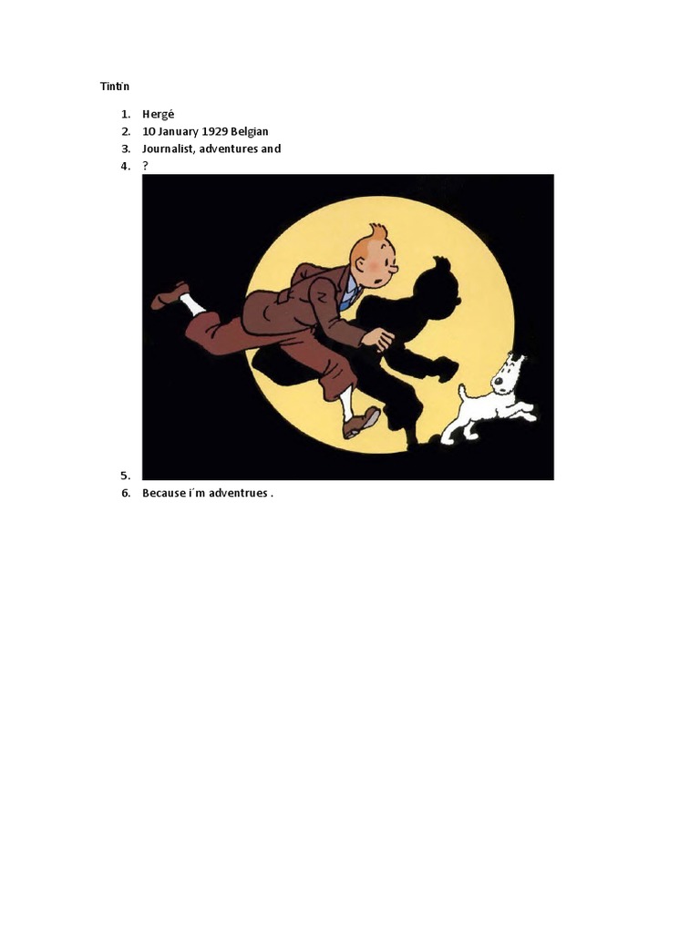 Tintin | PDF