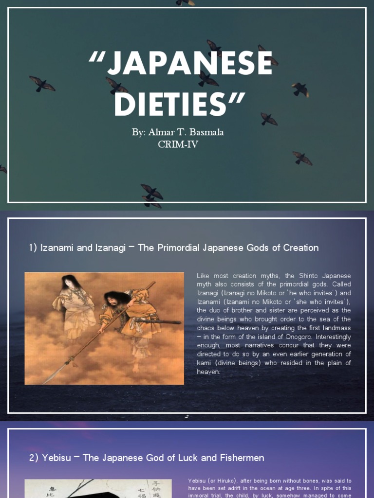 Japanese Deities Overview | PDF | East Asian Religions | Shinto