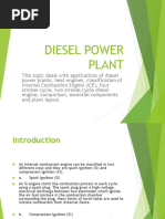 Diesel Power Plant | PDF | Internal Combustion Engine | Diesel Engine