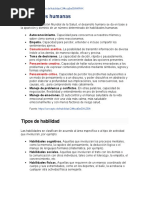 Definición y Tipos de Destreza | PDF | Pensamiento crítico | Toma de ...