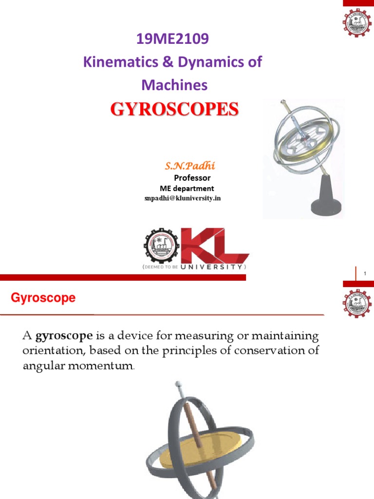 01 Gyroscope Compressed | PDF | Rotation Around A Fixed Axis | Gyroscope