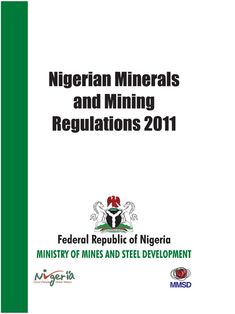 Nigerian Minerals and Mining Regulations 2011 | PDF