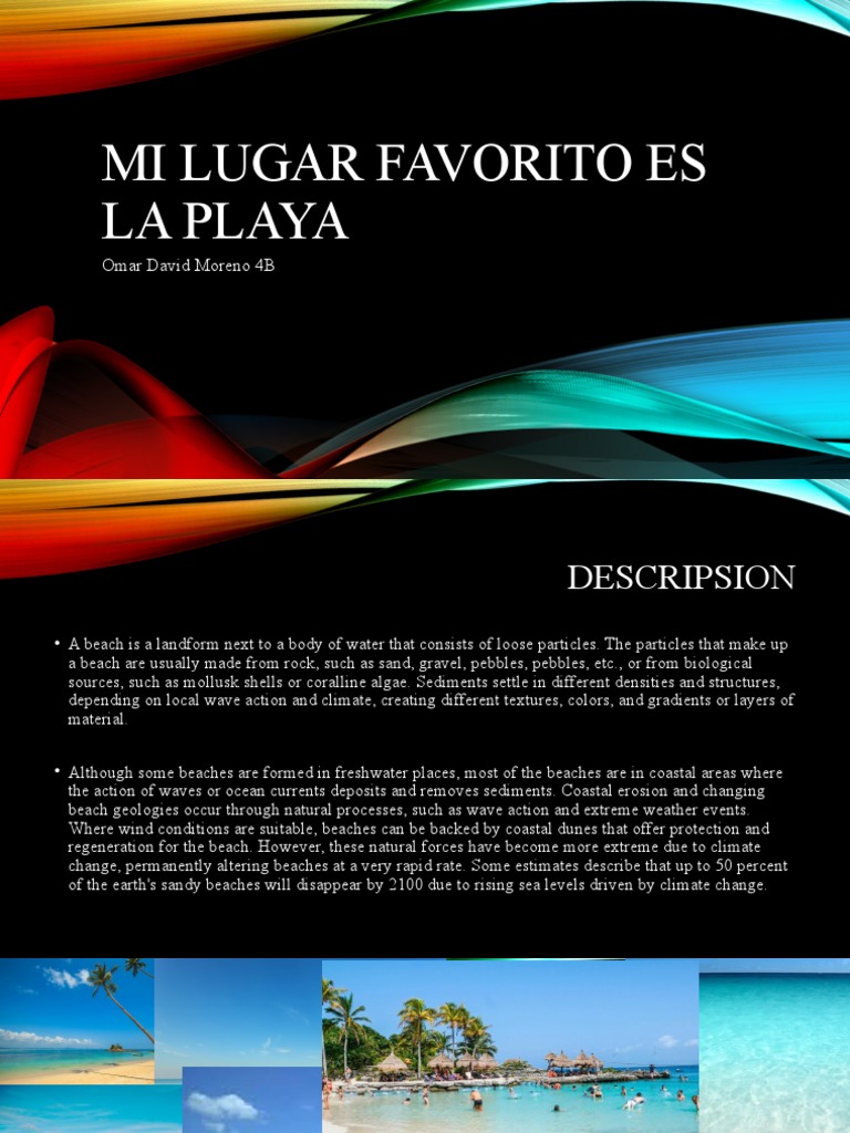 Mi Lugar Favorito Es La Playa | PDF