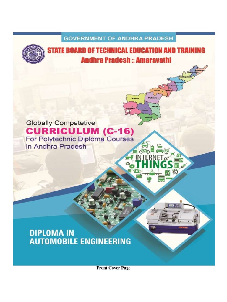 C-16 Diploma in Automobile Engineering | PDF | University And College ...