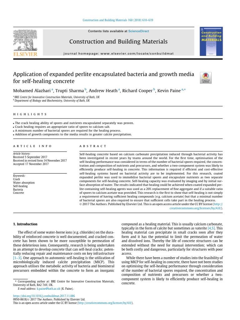Construction and Building Materials: Mohamed Alazhari, Trupti Sharma ...