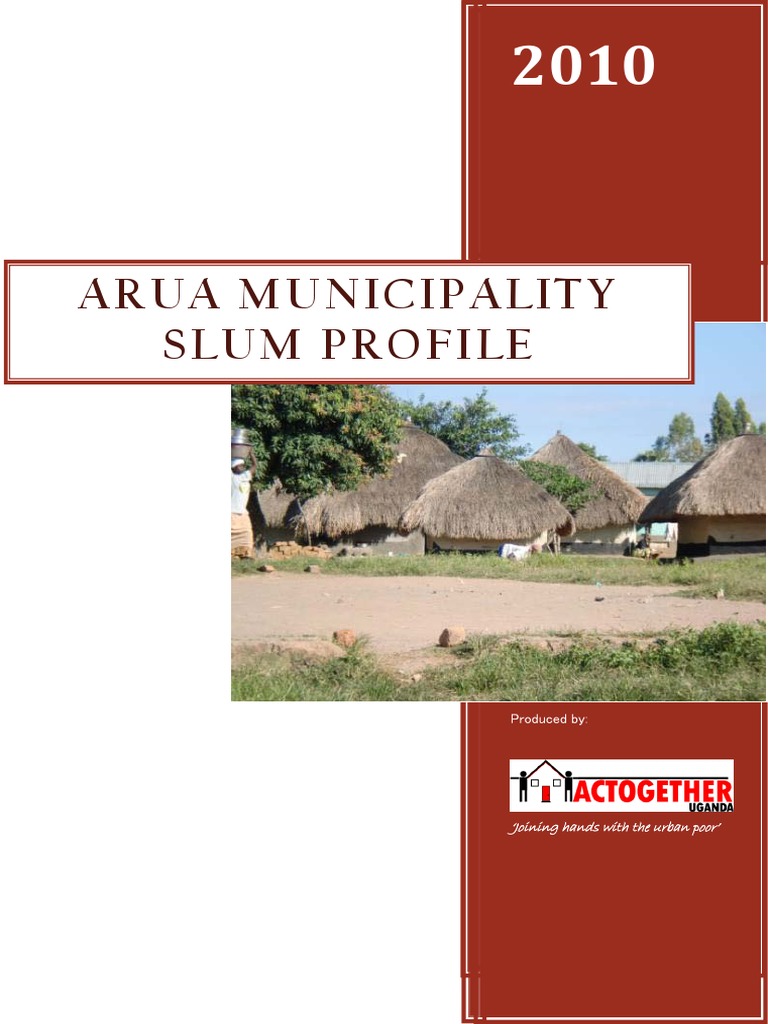 Arua Profile 1 | PDF | Toilet | Latrine