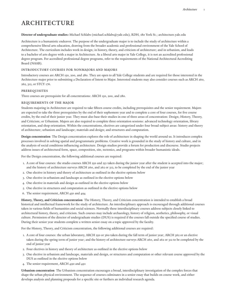 Architecture: Introductory Courses For Nonmajors and Majors | PDF ...