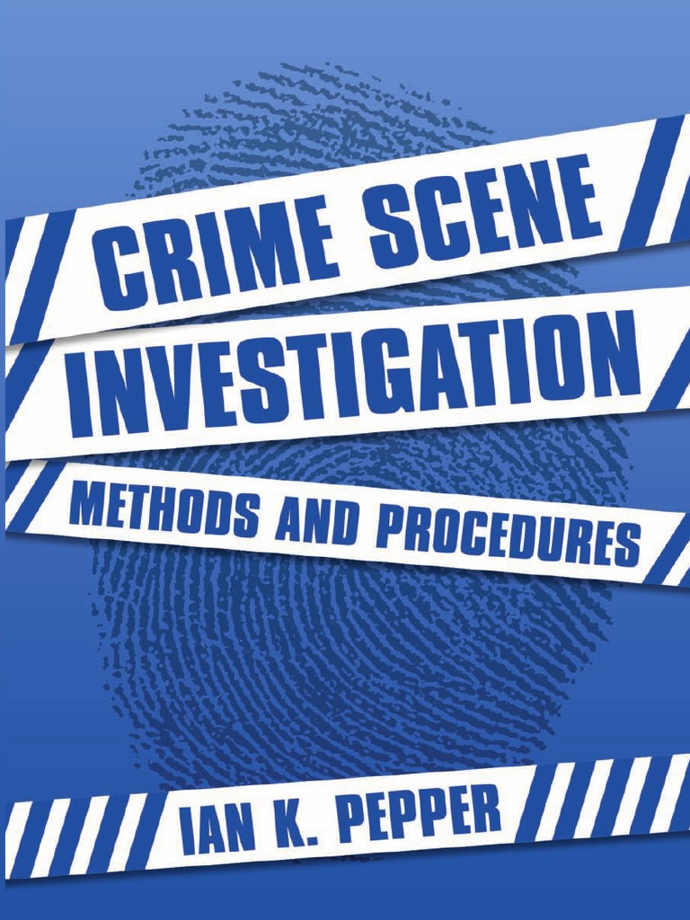 Pub - Crime Scene Investigation | PDF | Forensic Science | Crime Scene