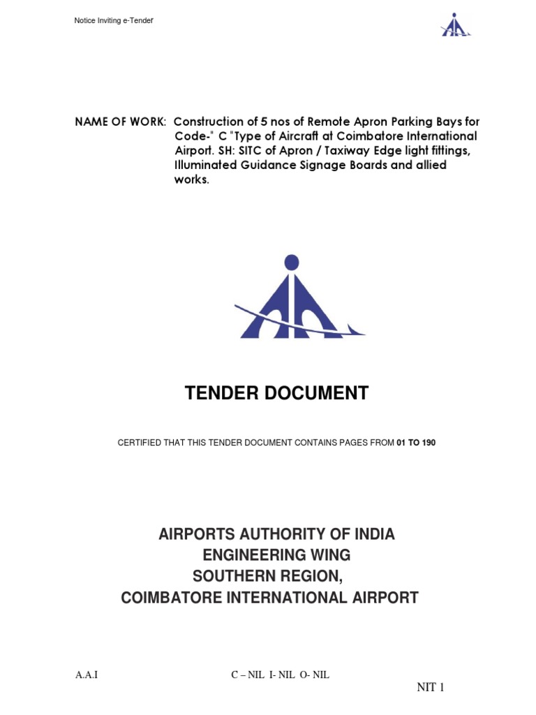 Tender Documents | PDF | Taxes | Business