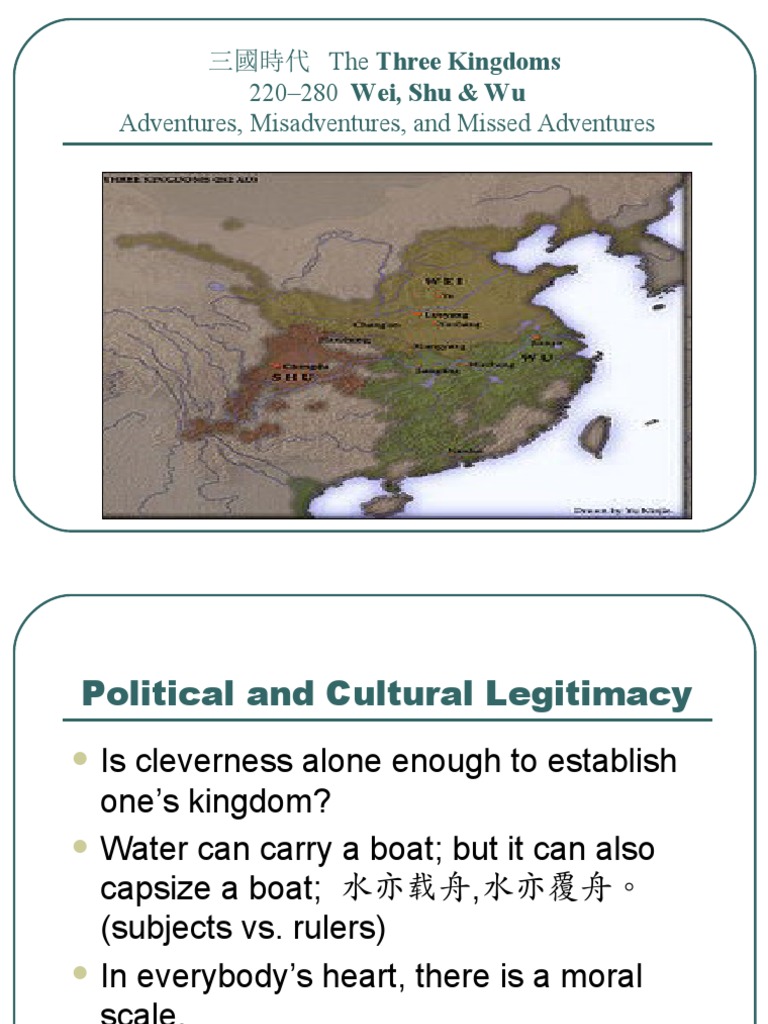 The Three Kingdoms 220280 Wei Shu Wu Adventures Misadventures Pdf