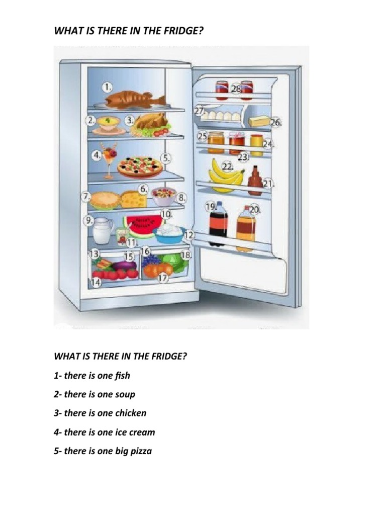 What Is There in The Fridge | PDF