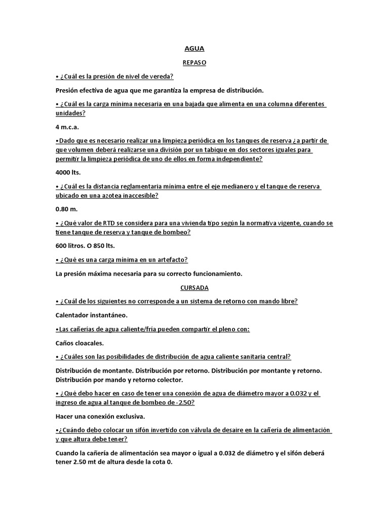 Final Preguntas | PDF | Bomba | Intercambiador de calor