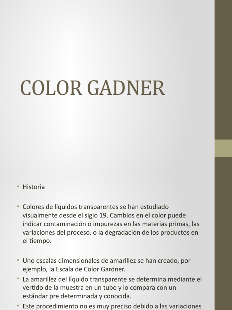 5 Color Gadner | PDF | Color | Encendiendo