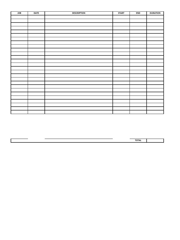 Time Sheets | PDF