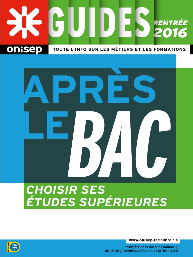 Guide Apres Le Bac | PDF | Docimologie | Niveaux d'enseignement