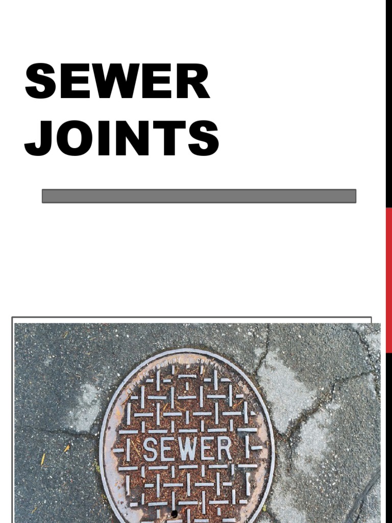 Sewer Joints | PDF | Pipe (Fluid Conveyance) | Building Engineering