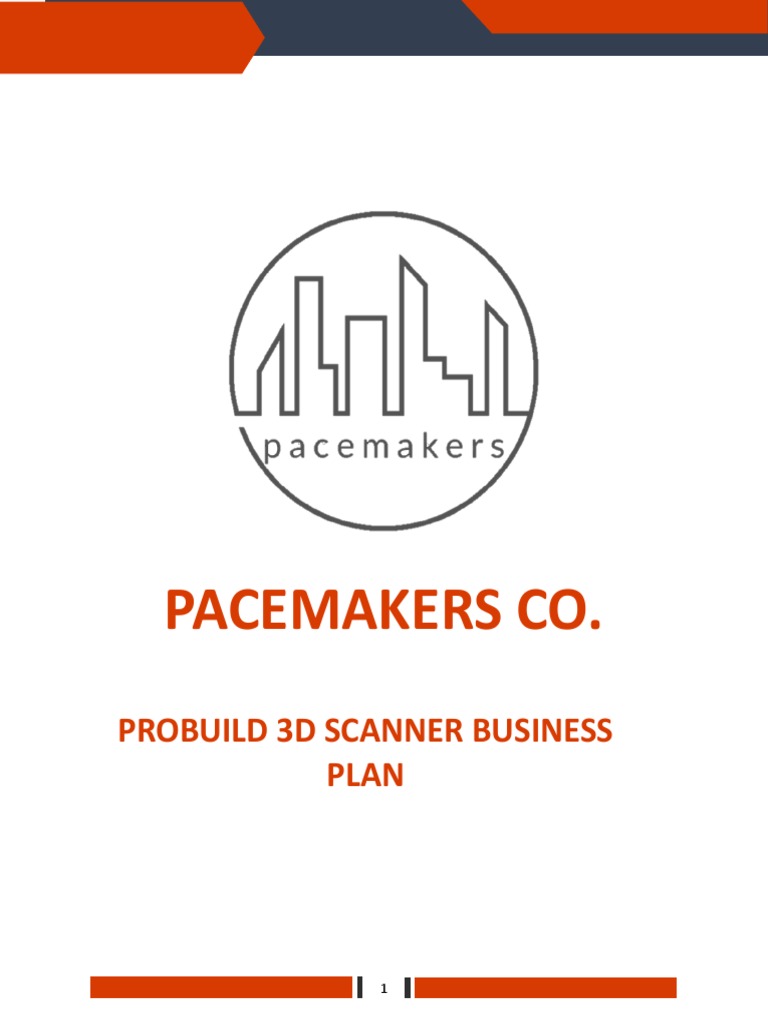 ProBuild 3D Scanner Business Plan | PDF | Image Scanner | 3 D Computer ...