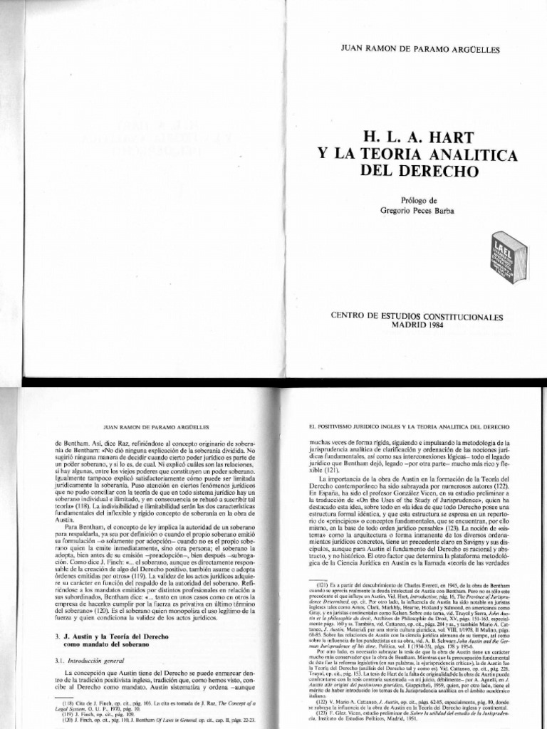 3 Paramo Argulles - Juan Ramon - Austin y La Teoria Del Derecho | PDF