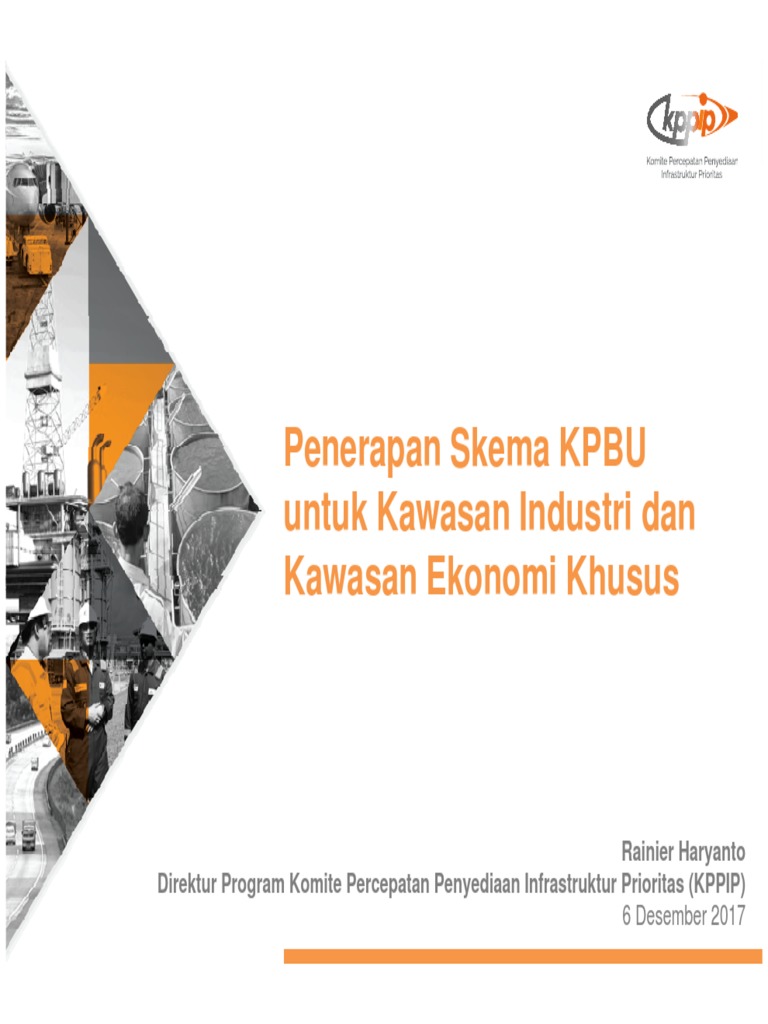Penerapan Skema KPBU Di KI Dan KEK (KPPIP) | PDF