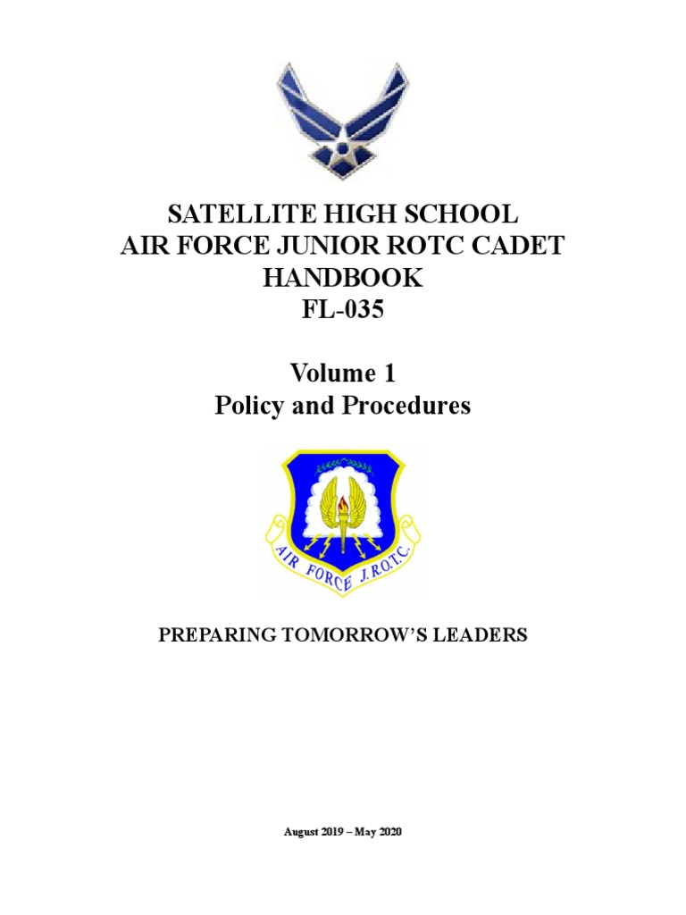 Cadet Guide Vol 1 | PDF | Cadet | Military Rank