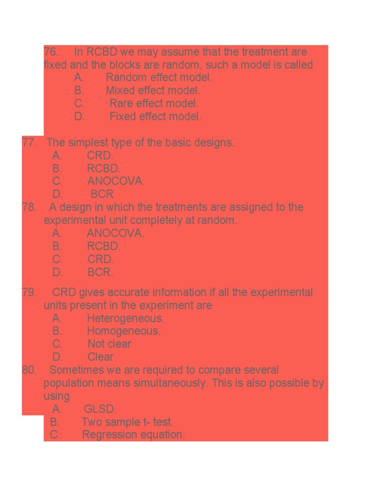 Understanding the Fundamentals of Experimental Design through a ...