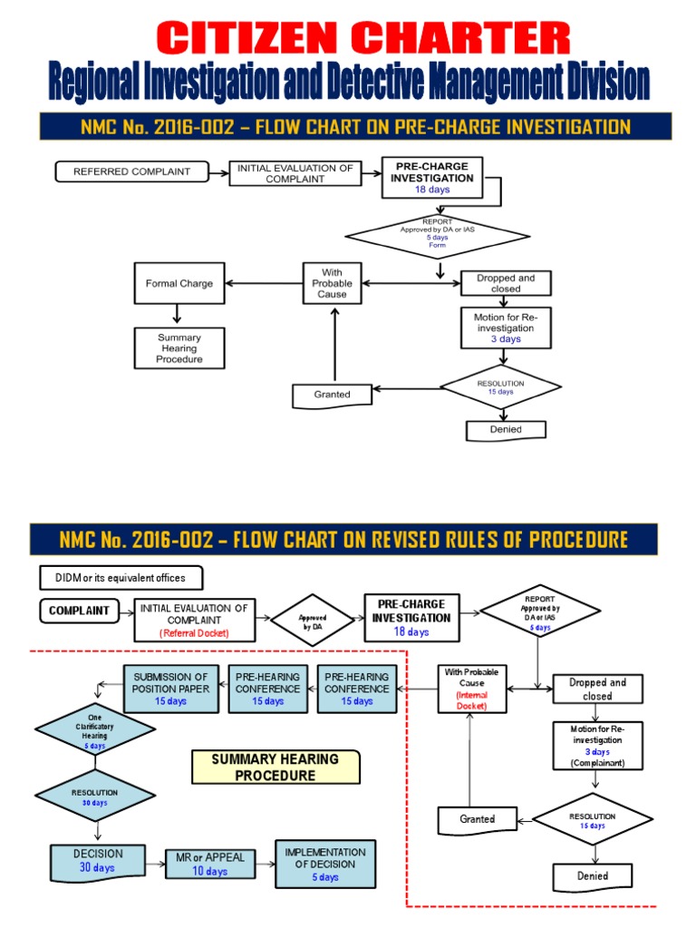 NMC 2016 Rules of Procedure | PDF