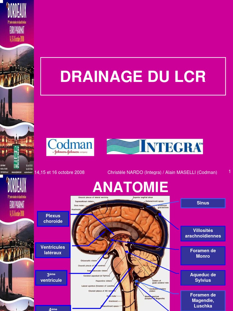 3-DrainageduLCR | Liquide cérébro-spinal | Médecine clinique