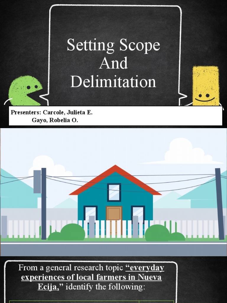 Setting the Scope and Delimitation | PDF | Qualitative Research ...