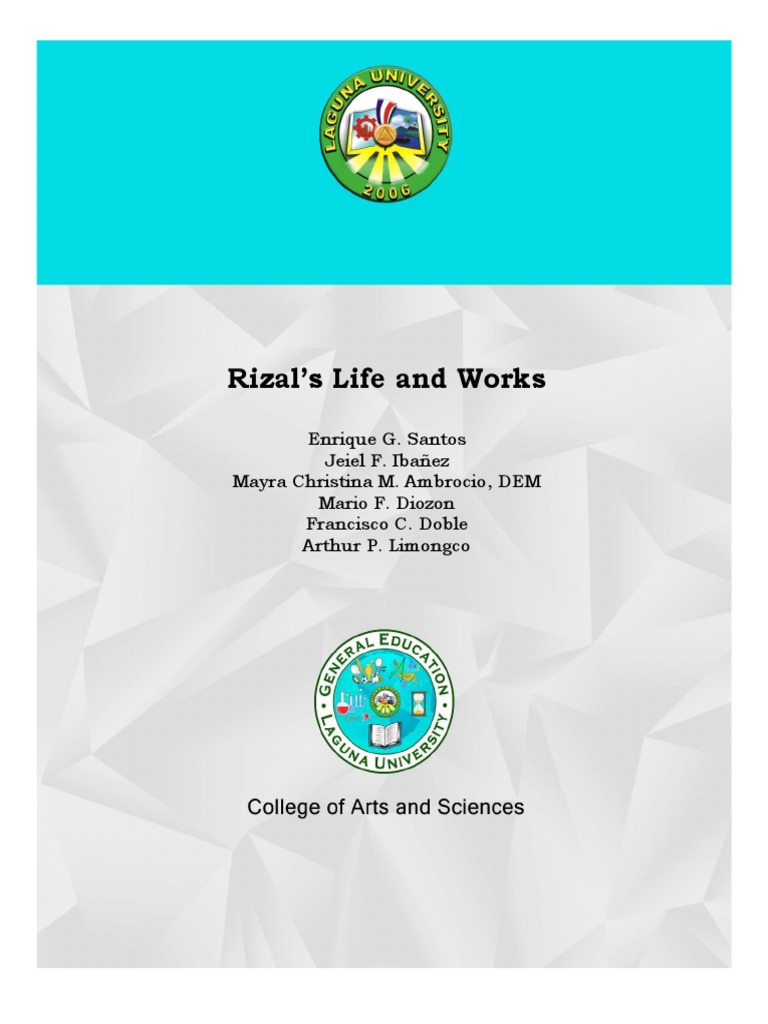 Rizal Lifes and Works | PDF Rizal Lifes and Works | PDF