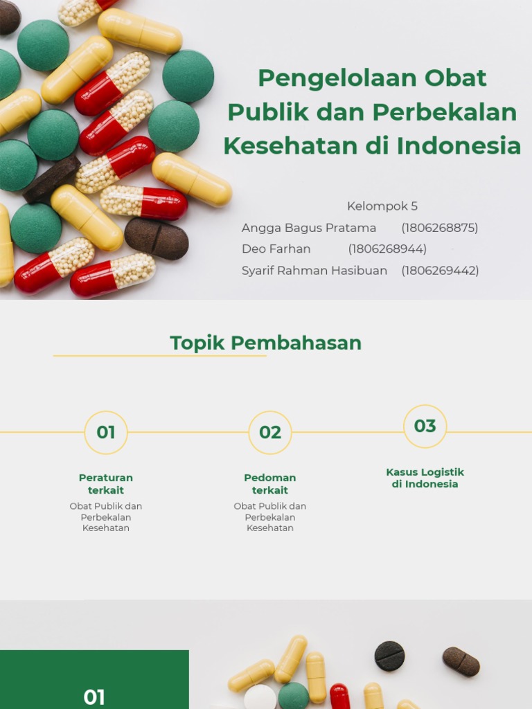 Manlog - Pengelolaan Obat Publik Dan Perbekalan Kesehatan Di Indonesia2 | PDF
