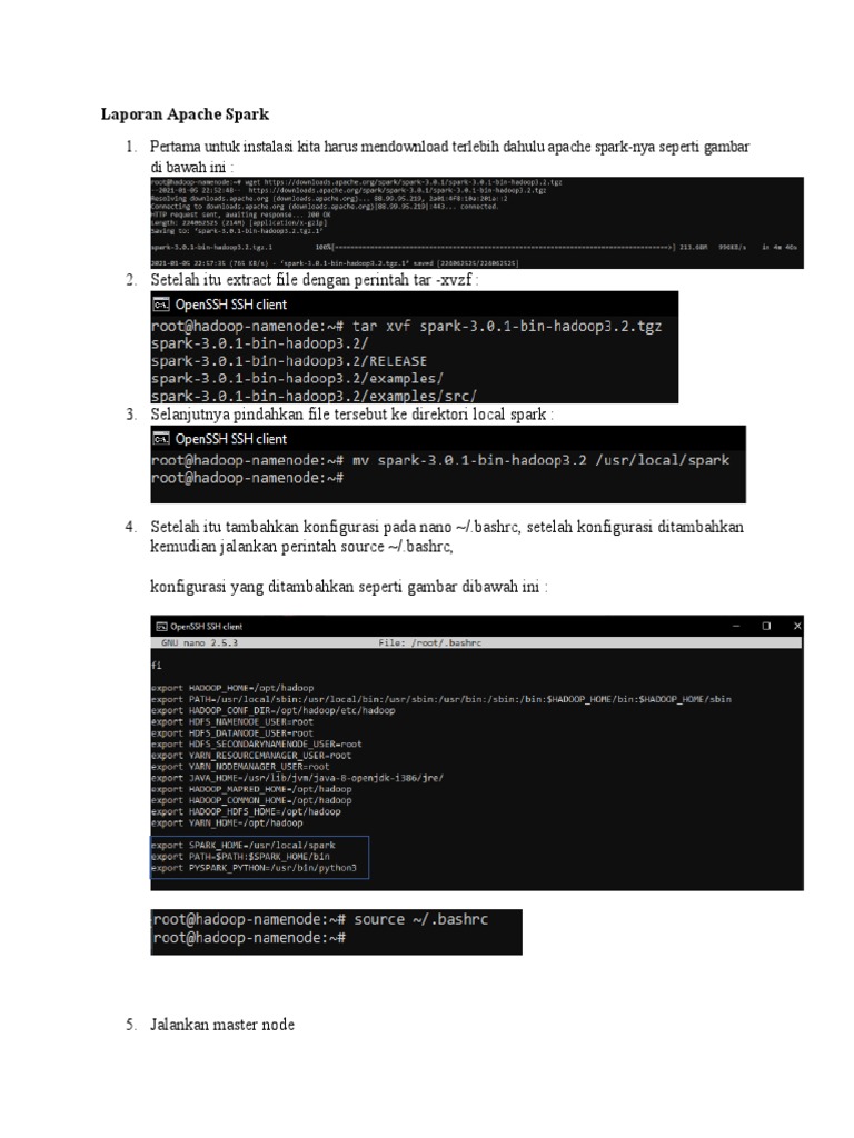Laporan Apache Spark | PDF