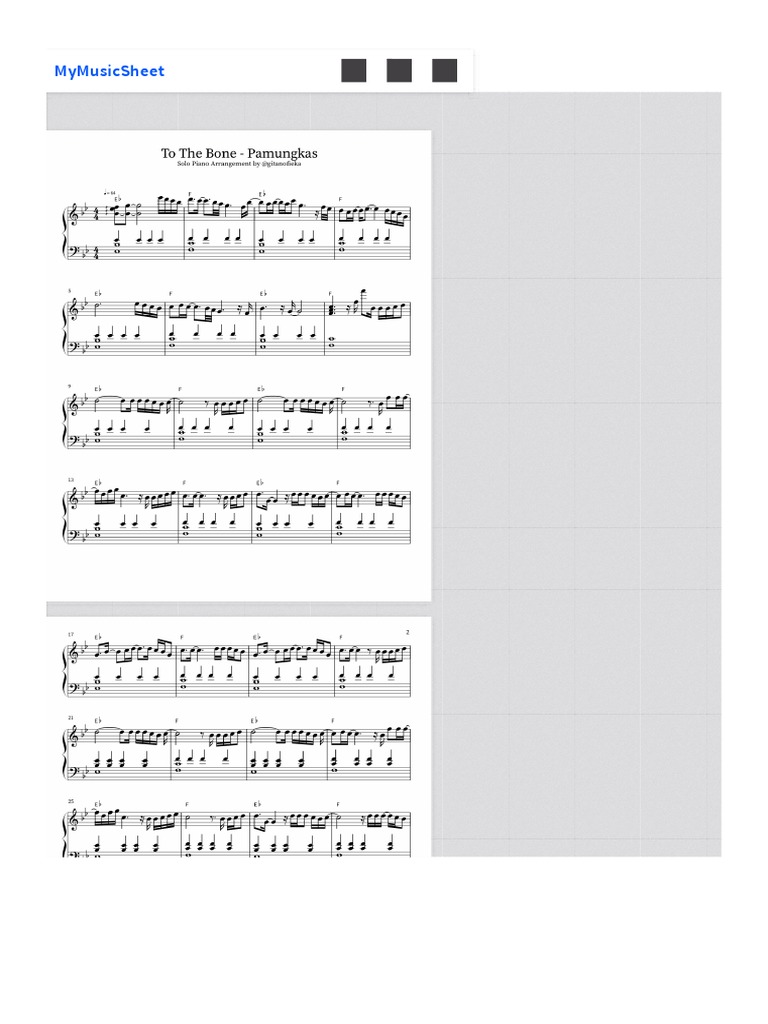 My Music Sheet | PDF