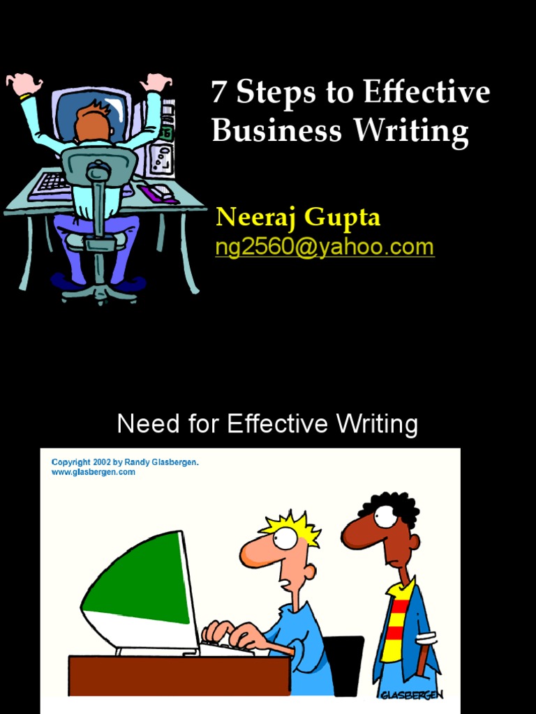 02-SEVEN Steps To Effective - Writing IIT Jodhpur | PDF | Page Layout ...