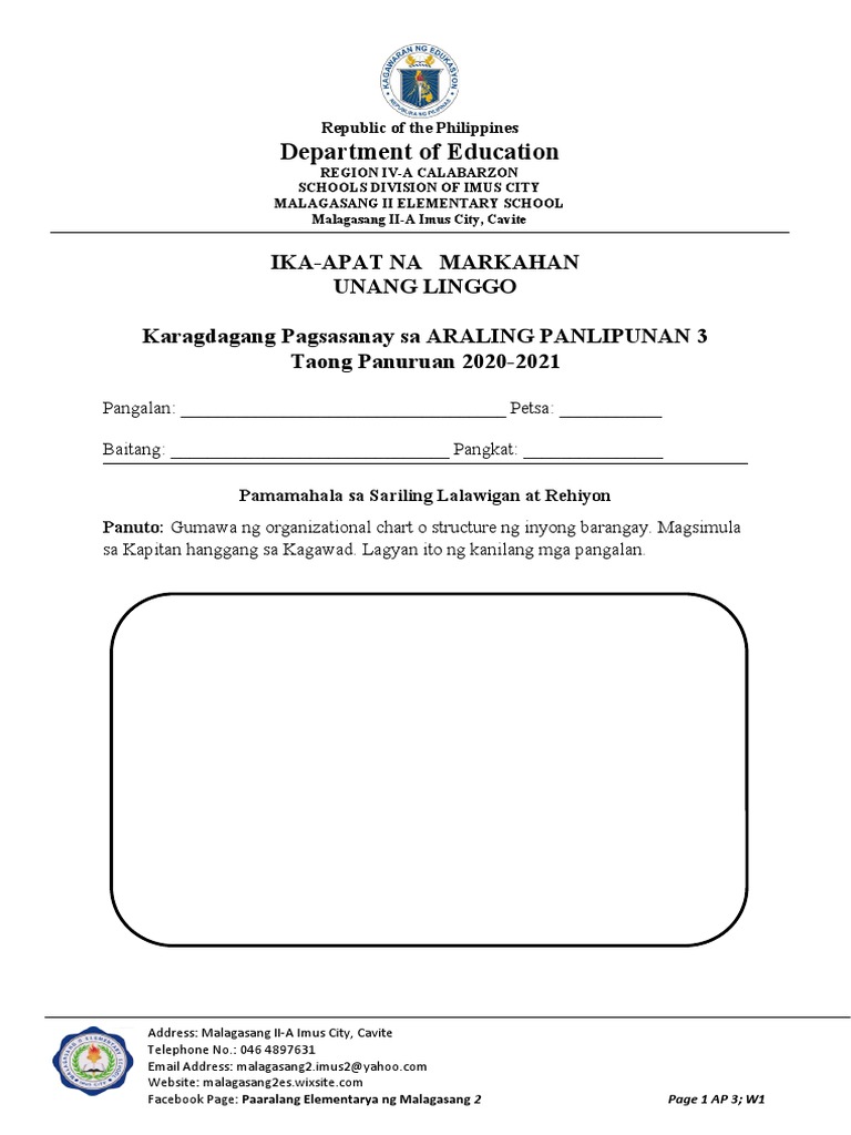 Department of Education | PDF