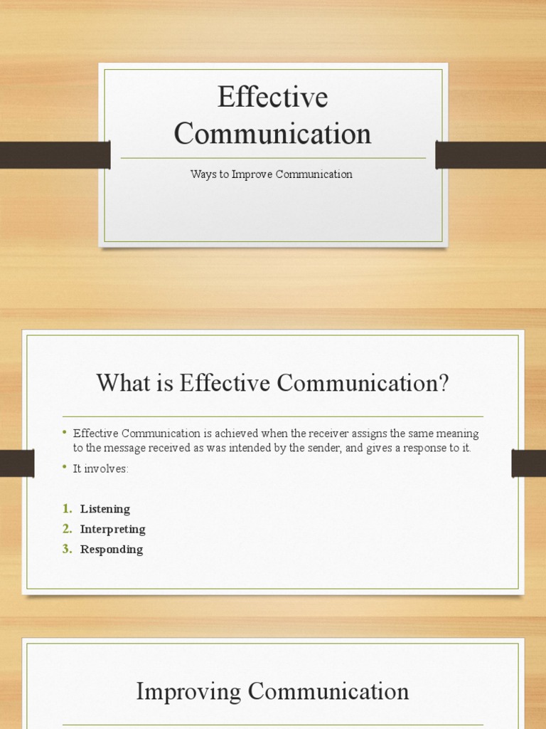 Effective Communication Strategies: A Guide to Improving Listening ...