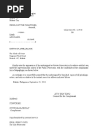Copy Furnished Letter Example | PDF