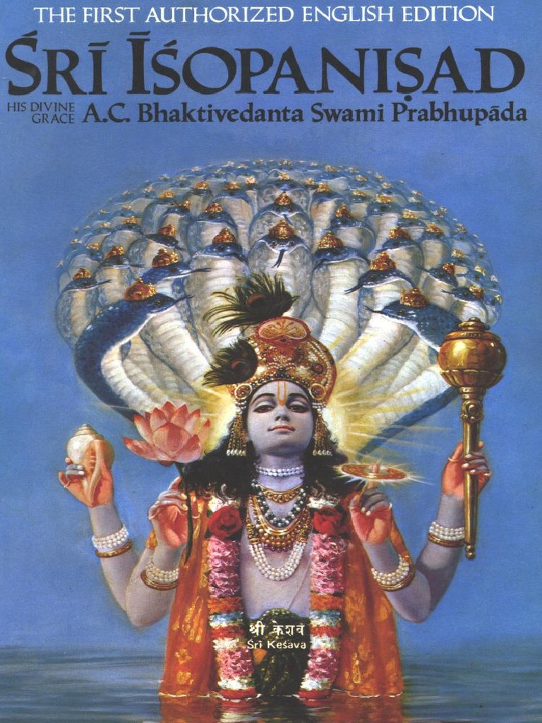 Sri Isopanisad | PDF | Vedas | Vedanta