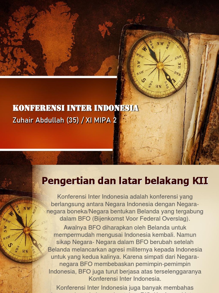 Konferensi Inter Indonesia | PDF