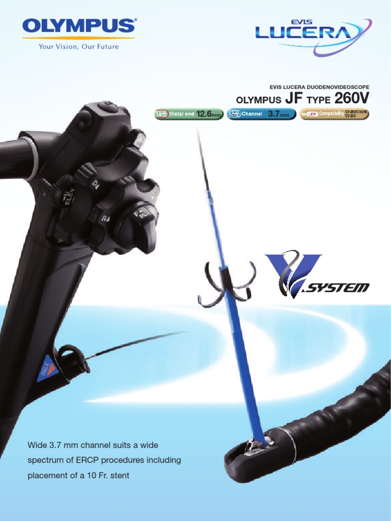 Olympus JF-260V Duodenovideoscope Overview | PDF | Telescopic Sight ...