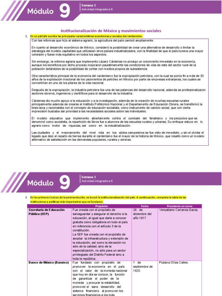 M09 S3 AI5 Word | PDF | Ejército Zapatista de Liberación Nacional | México