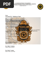 ACTIVITY DESIGN (Blood Letting) | PDF