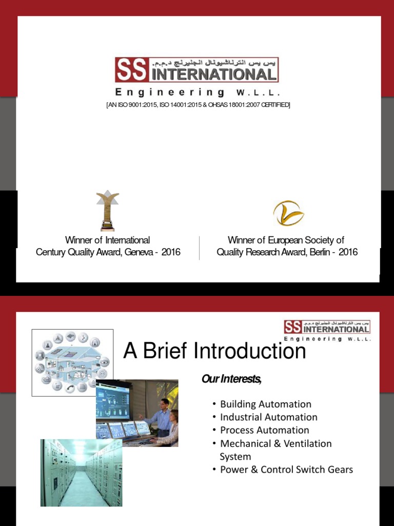 1 Ssi Profile | PDF | Scada | Automation