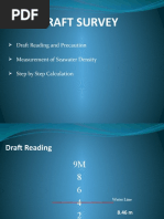 General Draft Survey - Excel Format | PDF | Technology & Engineering