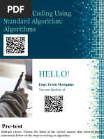 COMPUTER PROGRAMMING 12 - Q1 - W1-W4 - Mod1-Mod4 | PDF | Computer Programming | Algorithms