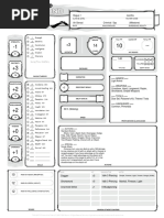 Darwin Character Sheet | PDF | Role Playing Games | Wizards Of The ...